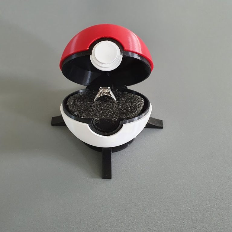 Pokeball Ring Box & Stand – COApps